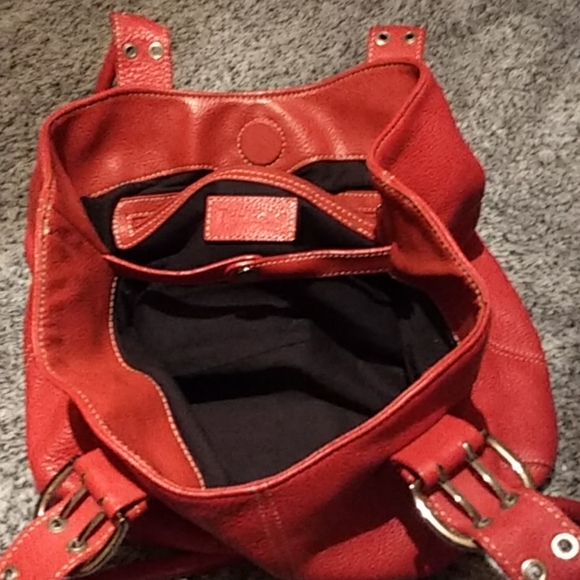 Tignanello | Bags | Authentic Tignanello Leather Orange Bag | Poshmark